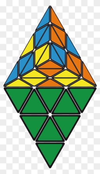 Pretty Patterns Pyraminx Clipart 2501205 Pinclipart