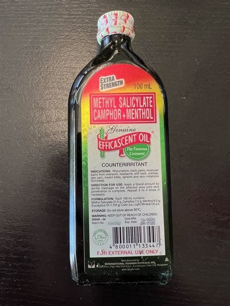 Efficascent Oil Extra Strength