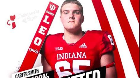 Indiana Gets Another Commitment This Time From Ohio Ol Carter Smith