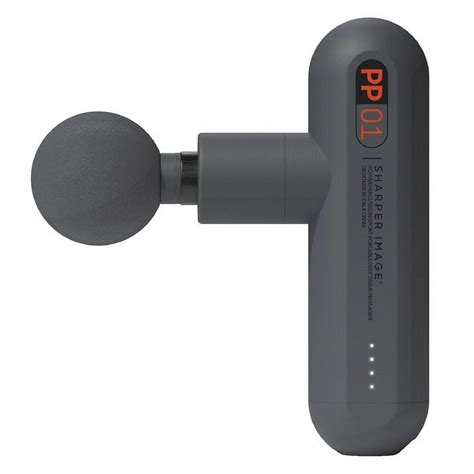 Sharper Image Power Percussion Pro Hot Cold Percussion Massager With 6