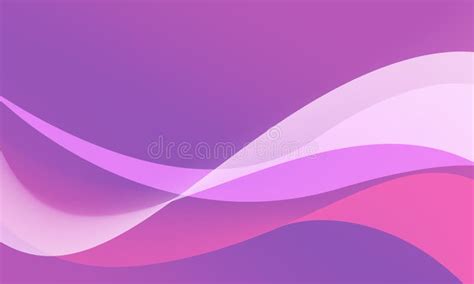Violet Purple Color Lines Curves Wave Abstract Background Stock Illustration Illustration Of