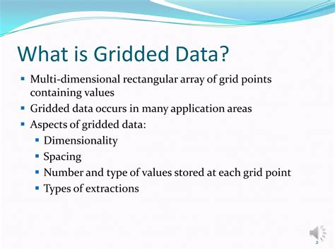 gridded data primer ppt