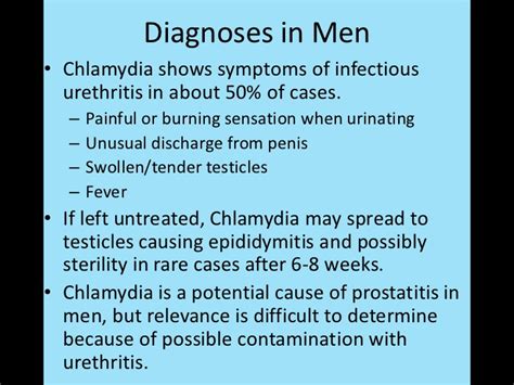 Chlamydia Sexually Transmitted Diseases