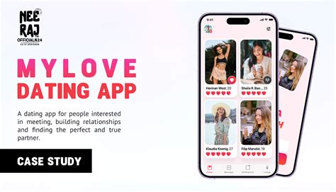 My Love Dating App UX UI Case Study Behance