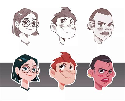 美式漫画人物设计美式卡通人物 伤感说说吧