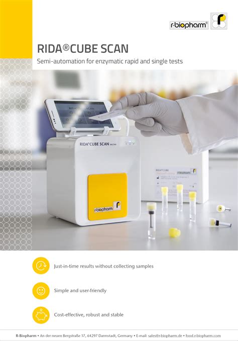 Rida®cube Scan Food And Feed Analysis