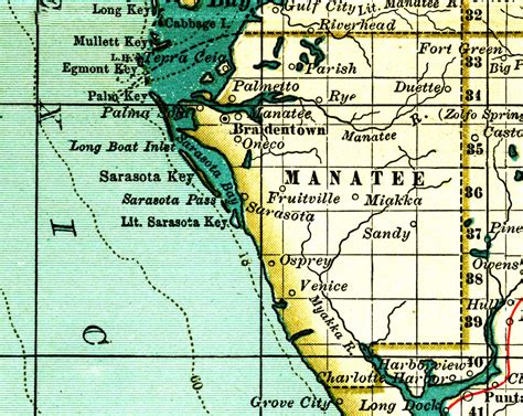 Manatee Fl Map At Luke Earsman Blog