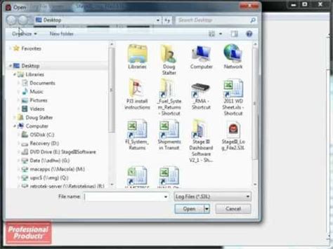 How To Open A Log File YouTube How To Open A Log File YouTube