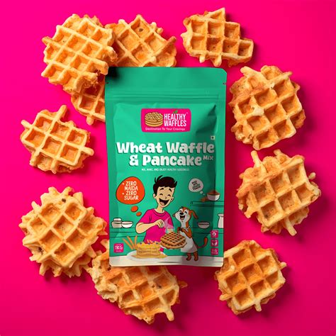 Healthy Waffles Packaging Designs Behance