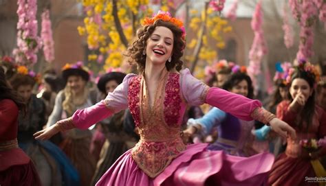 Premium Photo The Vibrant Dance Performances At A Nowruz Celebration