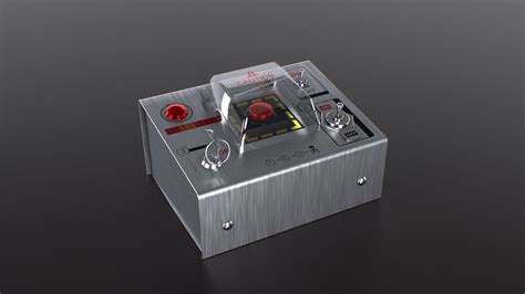 D Model Doomsday Device VR AR Low Poly CGTrader