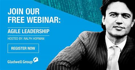 Free Webinar Agile Leadership Gladwell Academy