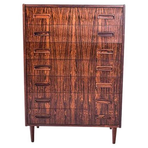 Danish Chest Of Drawers In Rosewood By Poul Westergaard 1960s At 1stdibs