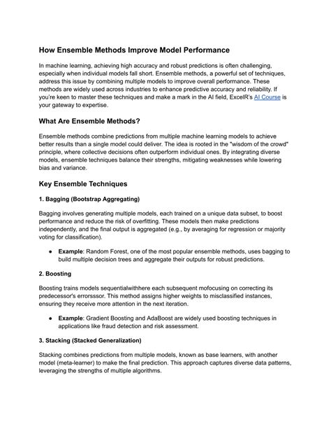 Ppt How Ensemble Methods Improve Model Performance Powerpoint