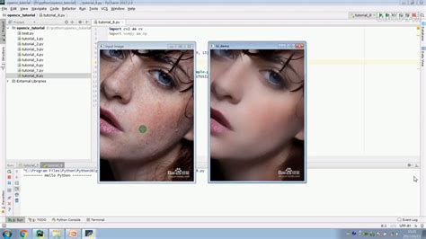 Pythonopencv3 3图像处理视频教程 11 边缘保留滤波epf Youtube