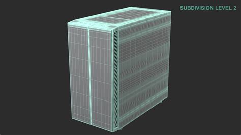3d Model Computer Case Turbosquid 2001077