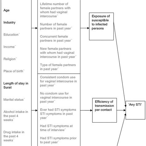 Final Conceptual Determinants Model For ‘any Sti A Four Level