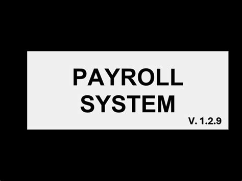 Microsoft Excel Timesheet And Employees Payroll Management System Vba