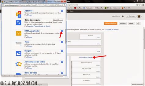 OMG A BOY Como colocar botão Voltar ao Topo Ícones