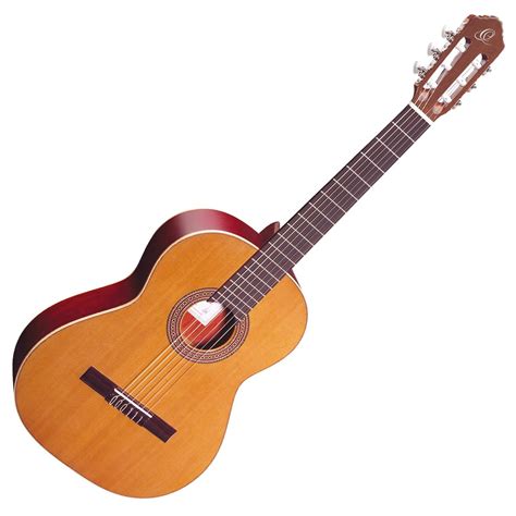 Ortega R200sn Guitarra Española De Mástil Pequeño Tapa De Cedro Macizo