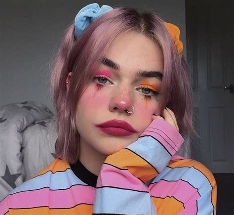 Pin By Mary Beth Scott On Clowncore Fashion In 2024 Aesthetic Makeup Best Makeup Products