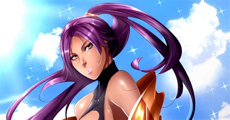 Bleach Yoruichi Swimsuit Dark Sq7のイラスト Pixiv