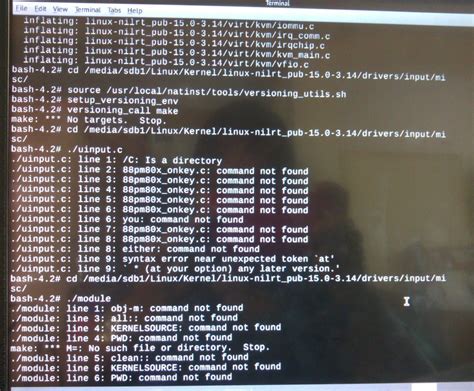 Unable To Compile Uinput Module On Crio 9030 Page 6 Ni Community