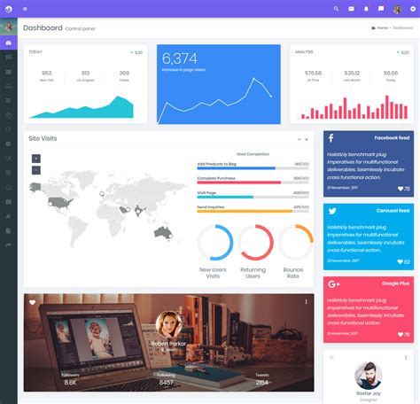 Cross Lite Multipurpose Bootstrap Admin Templates
