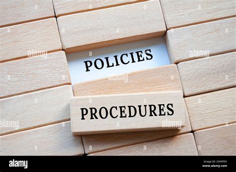 Policies And Procedures On Wooden Blocks Companys Policies And