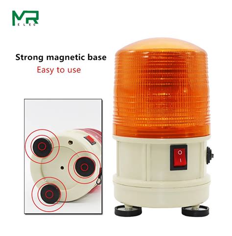Strobe Signal Warning Light Led Charging Alarm Lig Vicedeal