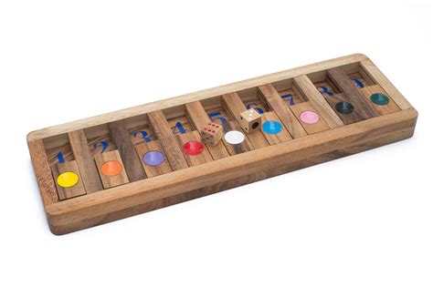 shut the box classic board game batten down the hatches or high