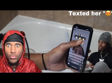 Debo Texting Brooklyn "😍" Infront Of KJ to Get His Reaction.. - YouTube