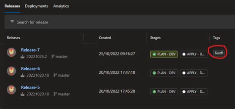 How To Tag An Azure DevOps Release Automatically Stack Overflow