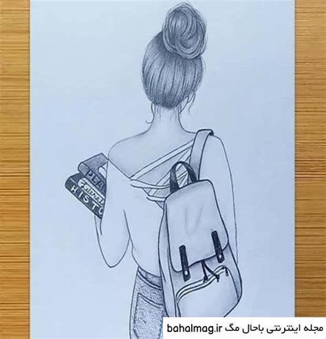 عکس نقاشی فانتزی یک دختر ️ بهترین تصاویر