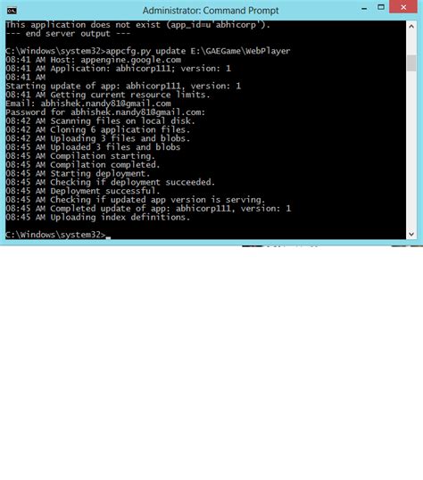 Python Uploading Unity WebPlayer App To Google App Engine Getting 500