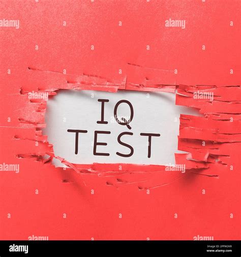 Text Caption Presenting Iq Test Business Approach Attempt To Measure