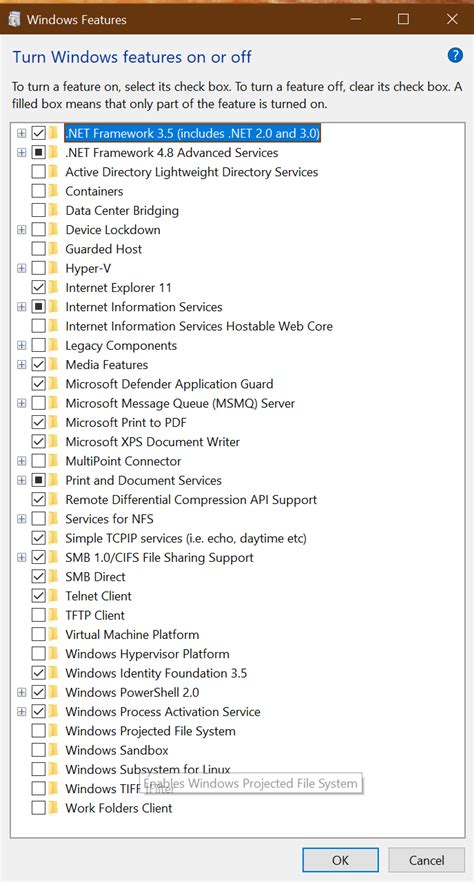 Hyper V Nor Sandbox Installed Yet I Have Hyper V Ethernet Adapters