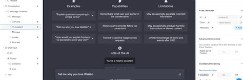 conditional rendering message container loader ask us anything