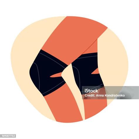 보호용 무릎 패드가 있는 여성 다리 춤 피트니스 및 스포츠를 위한 안전 장비 무릎 관절 생활 방식을 보호하십시오 만화 스타일의