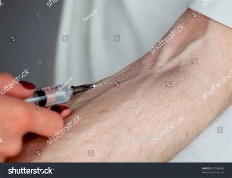 Intravenous Injection By Medical Doctor Patient Stock Photo Shutterstock