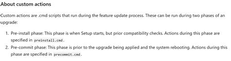 Windows 10 Upgrade Custom Action Scripts GARYTOWN ConfigMgr Blog