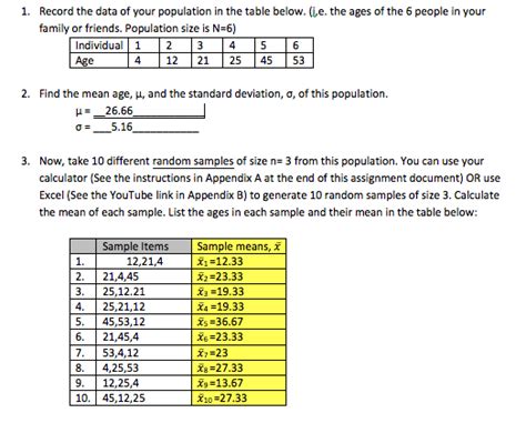 Solved Generating A Sampling Distribution Of Chegg