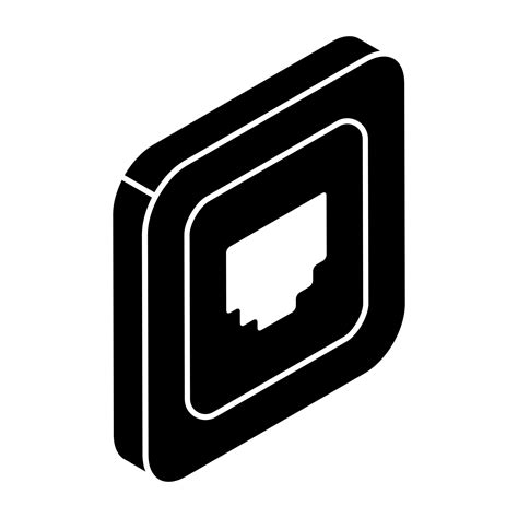 Perfect Design Icon Of Ethernet Port 19871633 Vector Art At Vecteezy