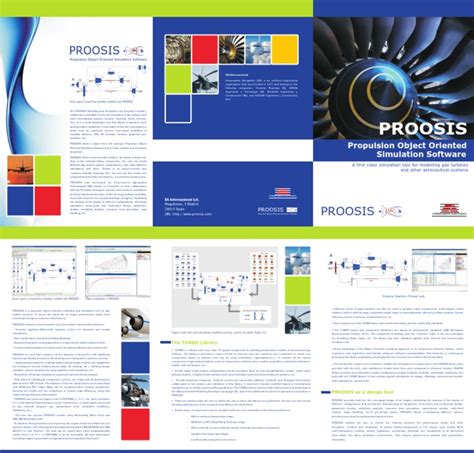 Ecosimpro Brochure Library Turbo Pdf Gas Turbine Simulation