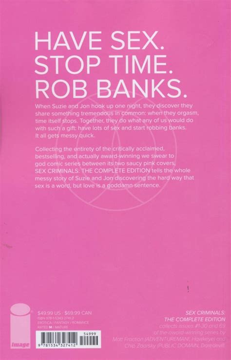 Sex Criminals Matt Fraction