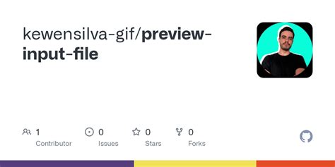 github kewensilva preview input file