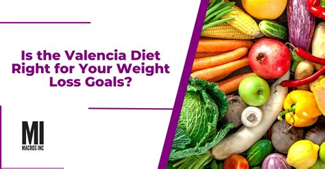 Is The Valencia Diet Right For Your Weight Loss Goals Macros Inc