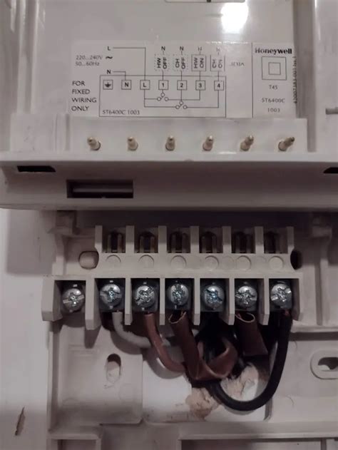 Honeywell St6400c Stopped Working When I Moved It Loose Wire