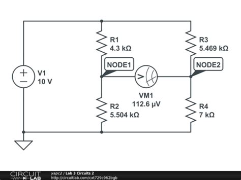 Lab 3 Circuits 2 CircuitLab Lab 3 Circuits 2 CircuitLab