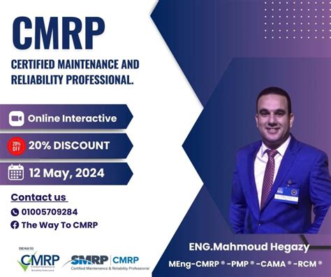 My Journey In Cmrp Course With Mahmoud Hegazy Khaled Mohamed Al Kazak Posted On The Topic